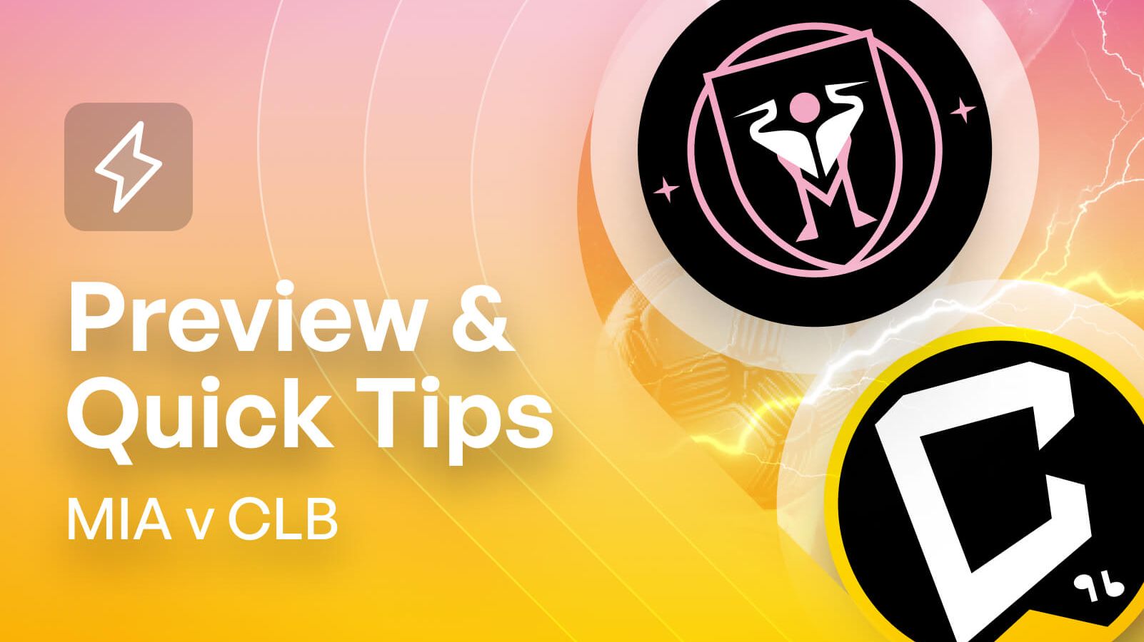 Inter Miami v Columbus Crew Betting Preview & Quick Tips
