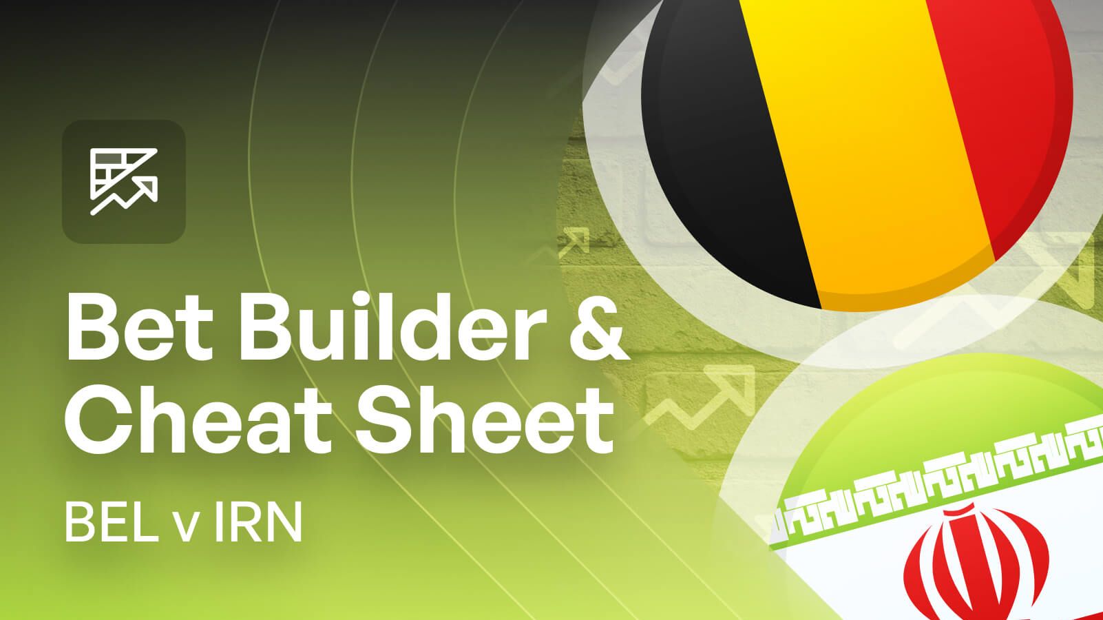 Belgium v Iran Bet Builder Tips & Predictions