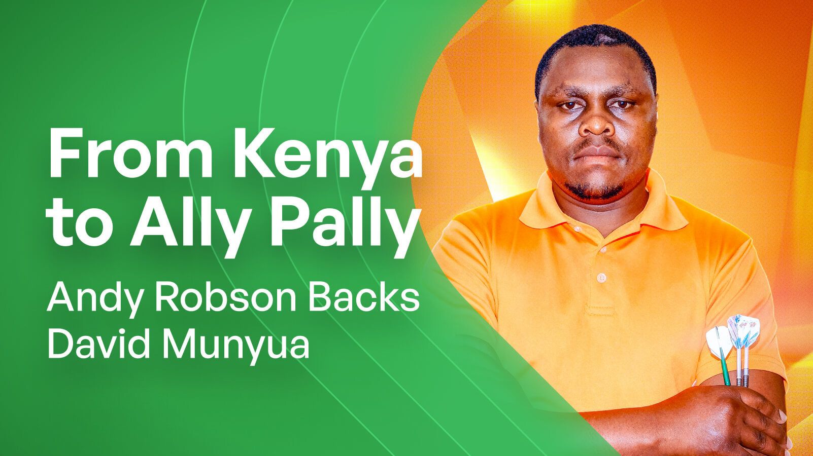 Andy Robson Sponsors David Munyua - The First Kenyan to Play at the ...