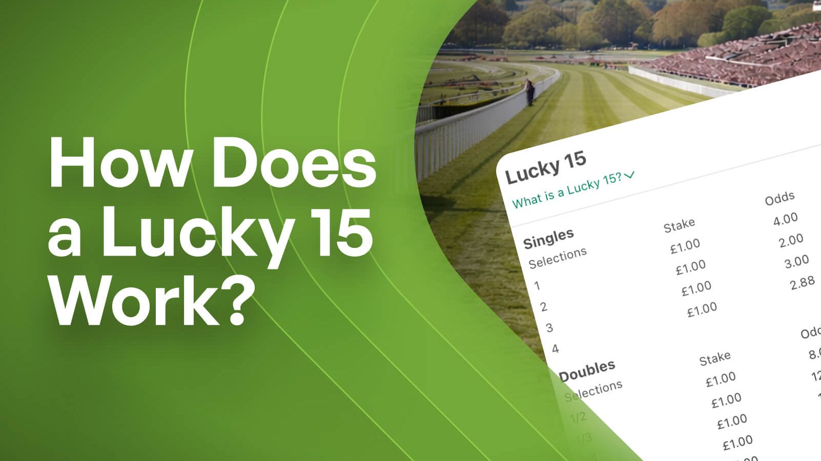 Lucky 15 Betting Explained - What is a Lucky 15 in Horse Racing?