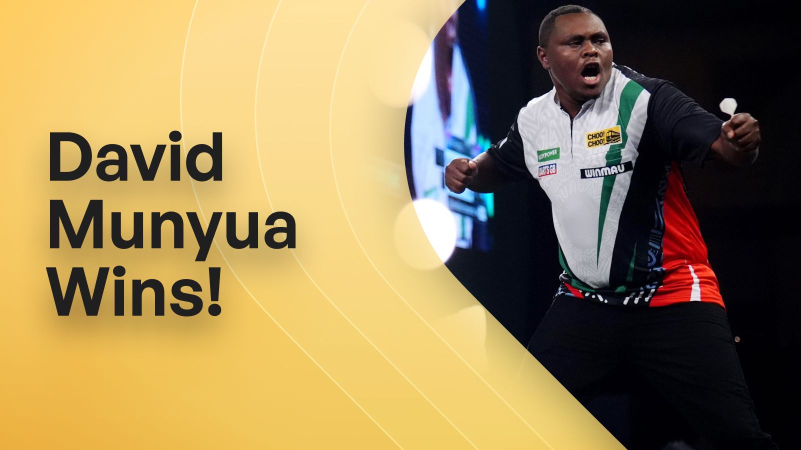 BREAKING: David Munyua Makes History - CHOO CHOO + £1,200 for Charity